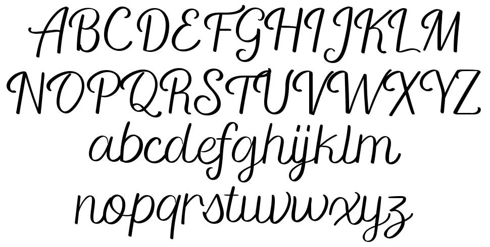 Rachels font by aminmario - FontRiver
