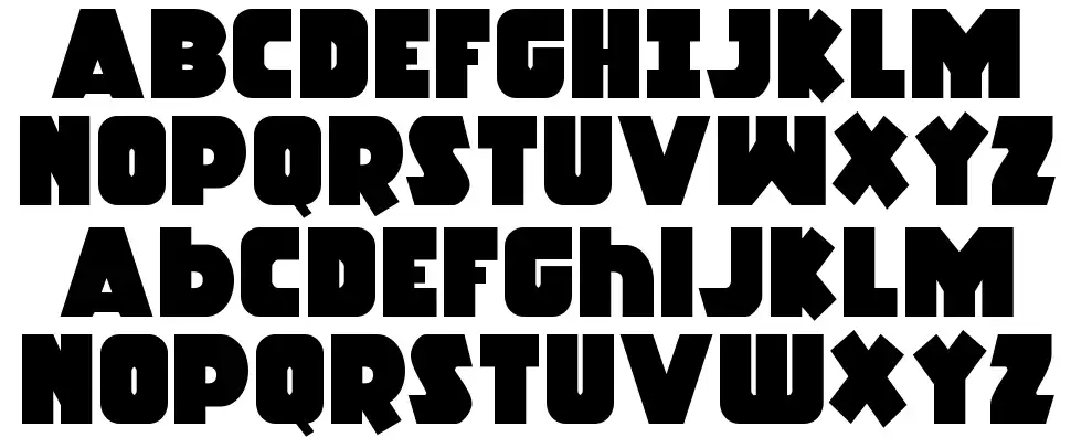 Racket Squad font by Iconian Fonts | FontRiver