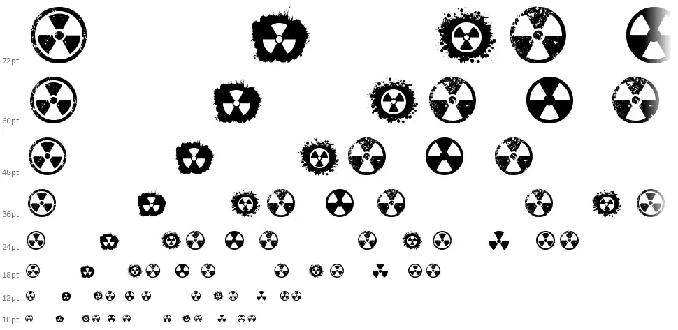 Radiation font by Zdravko Andreev | FontRiver