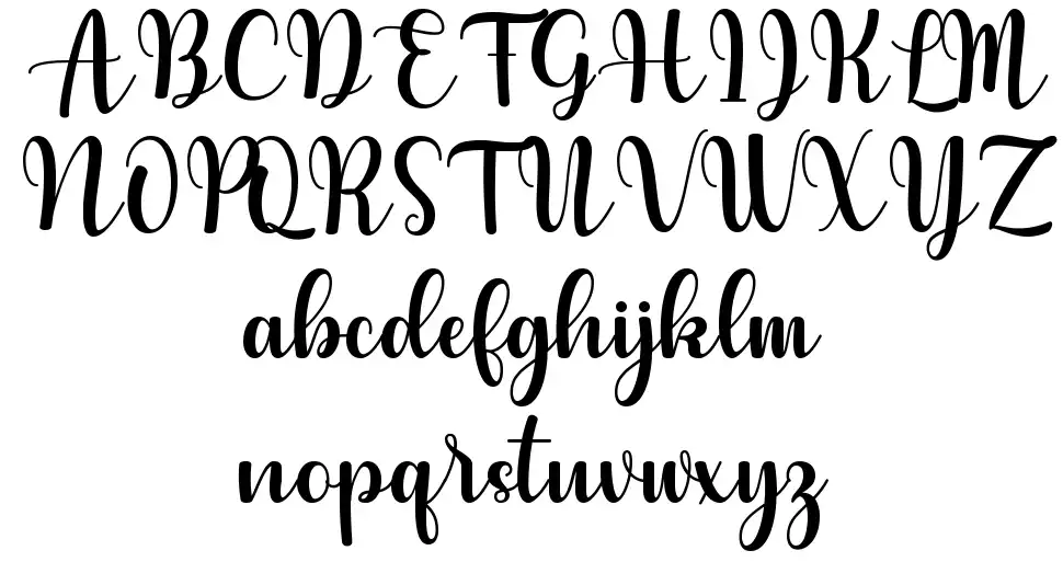 Raelyn font by Fadlilah Studio | FontRiver