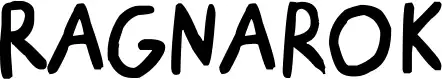 Ragnarok font by Ruku Kabe - FontRiver