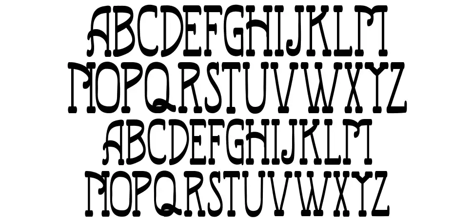 Railway font by Vunira Design | FontRiver