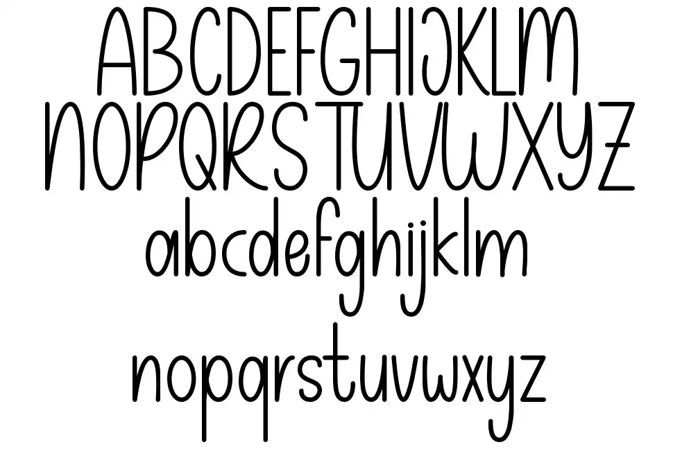 Rainbow Children font by Danar Nugroho | FontRiver
