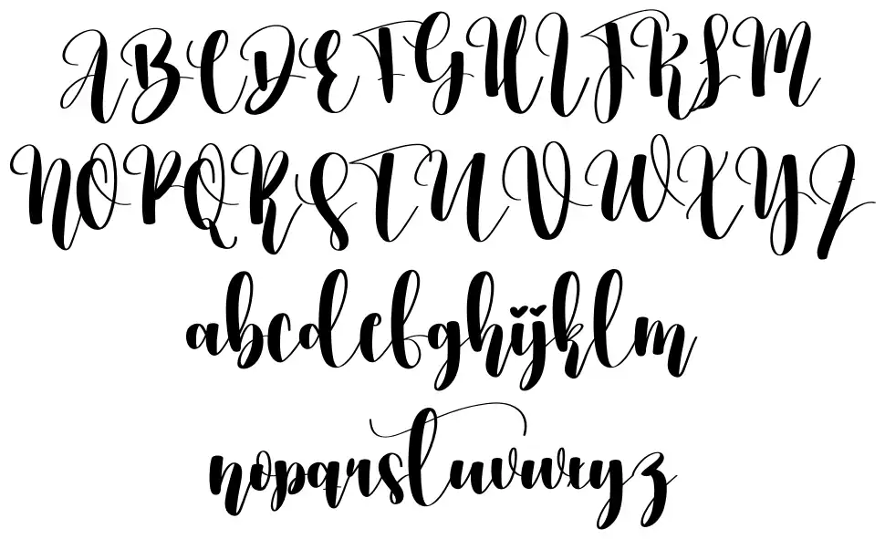 Rainbow December font by scratchones | FontRiver