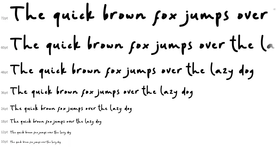 Random Handwritten font by Atjcloth Studio | FontRiver