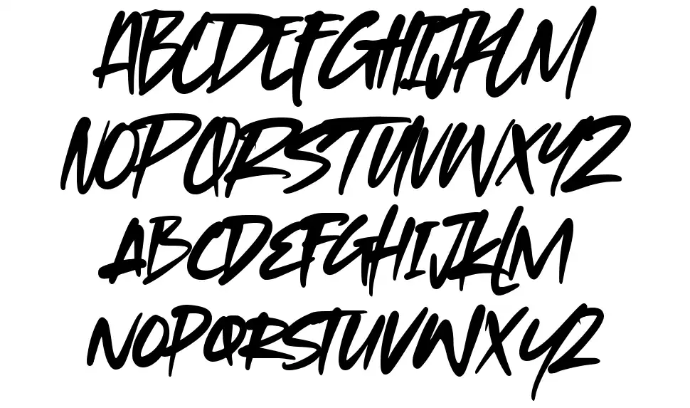 Random Quotes font by Gassstype | FontRiver