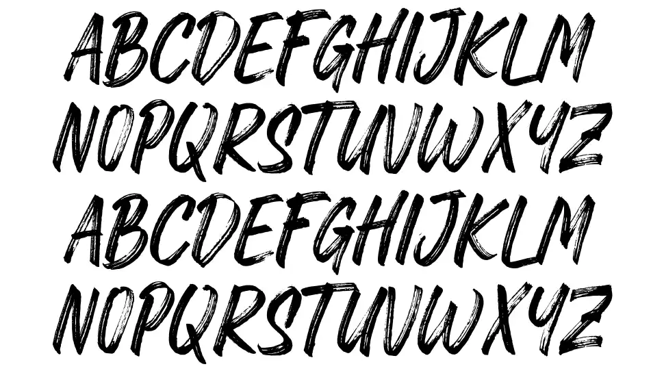 Rawk Brush font by Hendra Pratama | FontRiver