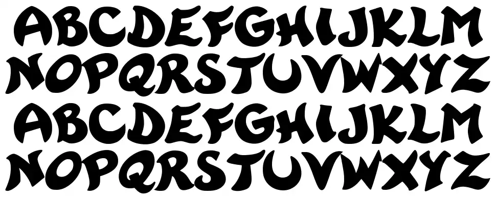 Rayman 2 font by absynthe1812 | FontRiver