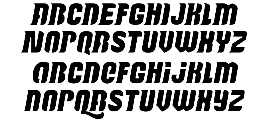 Reactive font by Amy Reynolds | FontRiver