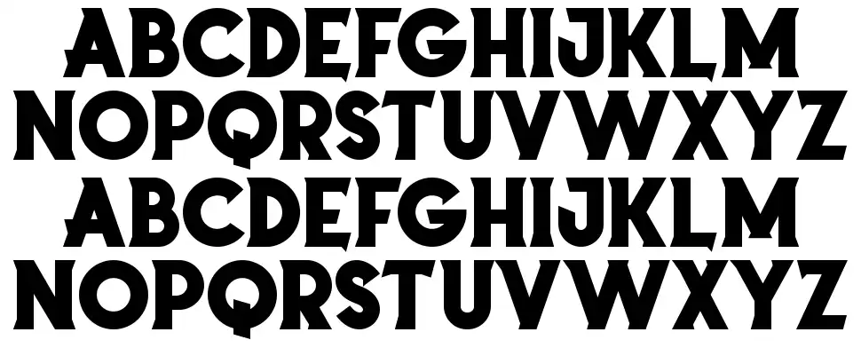 Reactive Anchor font by Hypersick | FontRiver