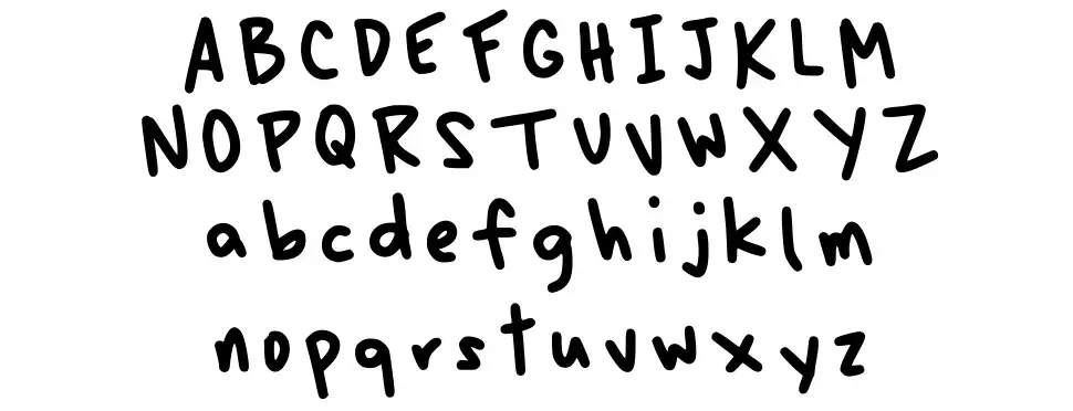 Real font by arisSome1 | FontRiver