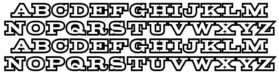 Fuente Redneck diseñada por Vladimir Nikolic