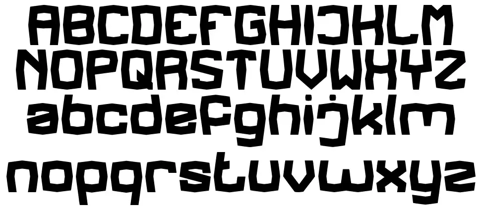 Fuente Reggae Bass diseñada por weknow