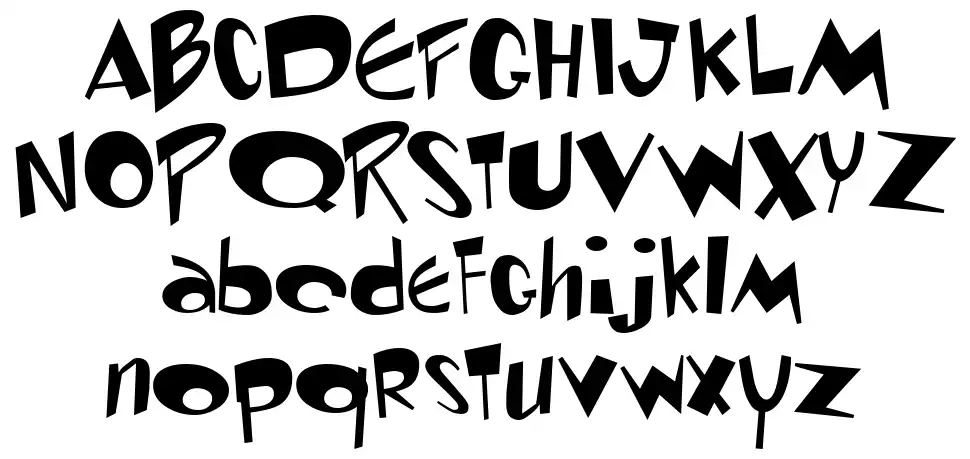 Ren & Stimpy font by | FontRiver