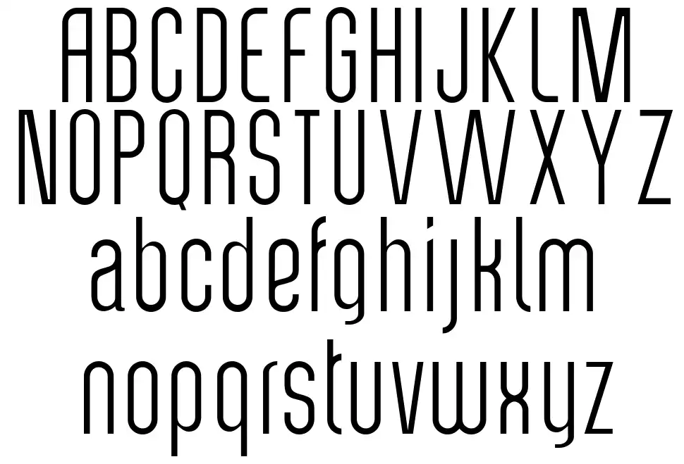 Reproduction font by Uroboros Design | FontRiver
