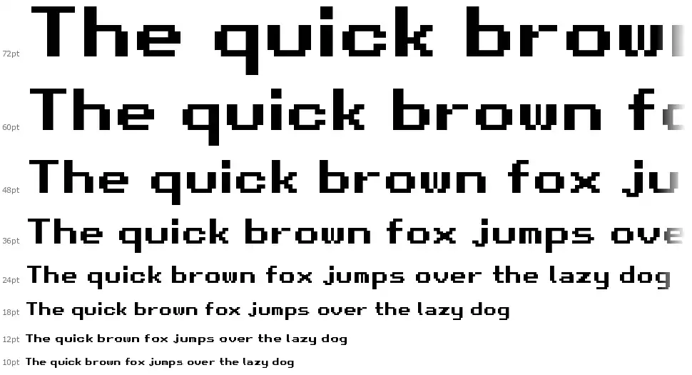 Retro Gaming font by Daymarius | FontRiver
