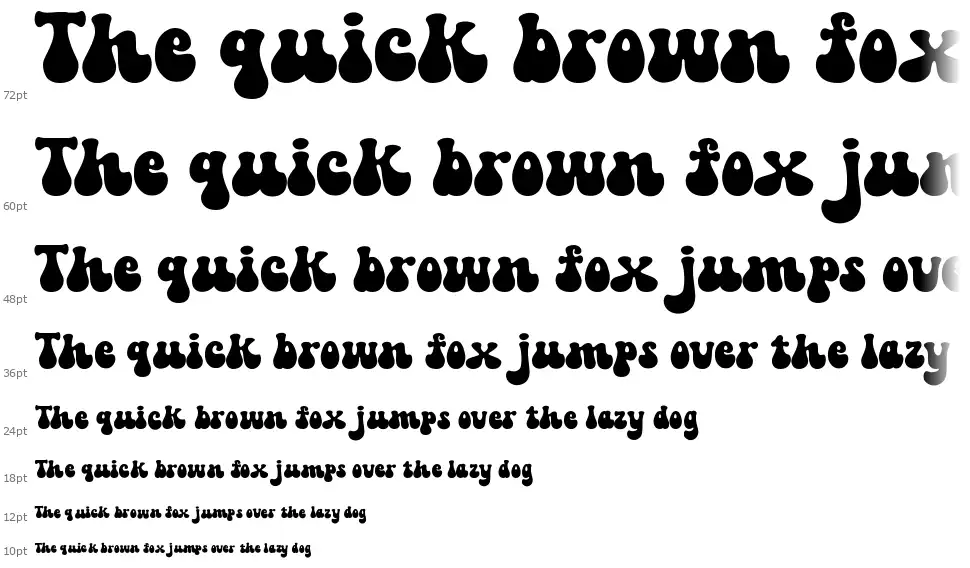 Retro Groovy font by HansCo | FontRiver