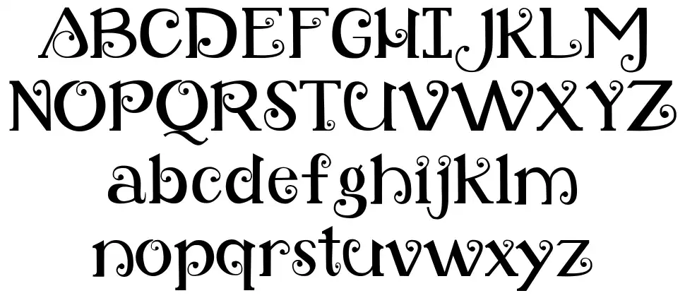 Retro Loops font by Viviane Berruecos Flores | FontRiver