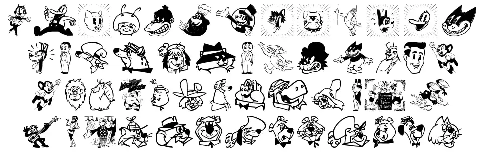 Retro Toons font by Woodcutter | FontRiver