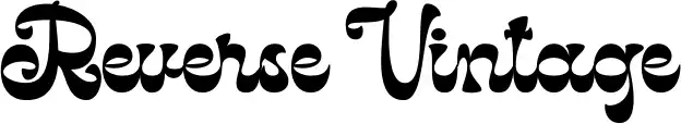 Reverse Vintage font by Din Studio | FontRiver