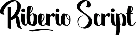 Riberio Script font by RaisProject | FontRiver