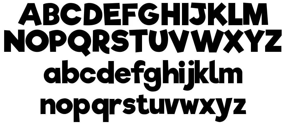 Riffic font by Nini Prower | FontRiver