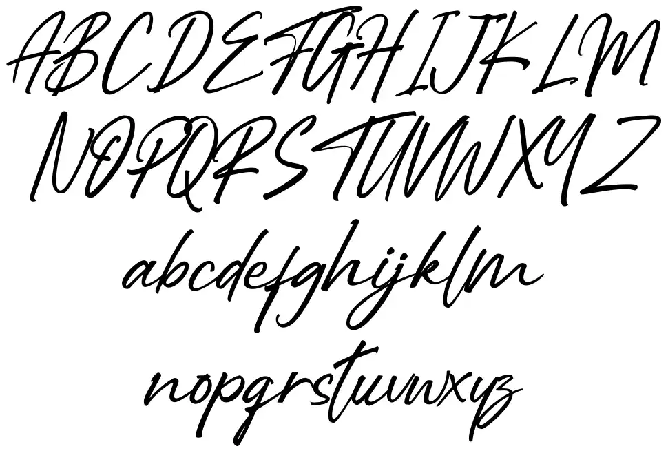 Right Female font by Haksen Letters | FontRiver