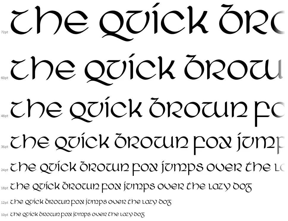 Ring of Kerry font by Sharkshock | FontRiver