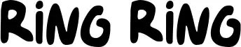 Ring Ring font by MJType | FontRiver