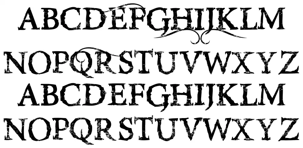 Rise Inside font by Chris Vile | FontRiver