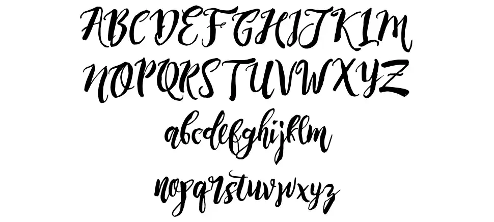 Rising Brush font by Dirtyline Studio | FontRiver