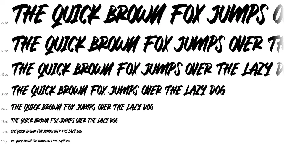 Rising Harder font by Prioritype Co | FontRiver