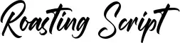 Roasting Script font by Hanzel Space | FontRiver