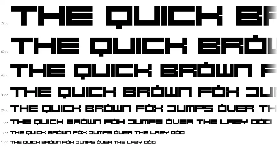 Robot Blocks Schriftart zum kostenlosen Download