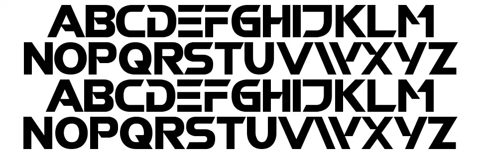 Robotech GP font by Gustavo Paz | FontRiver