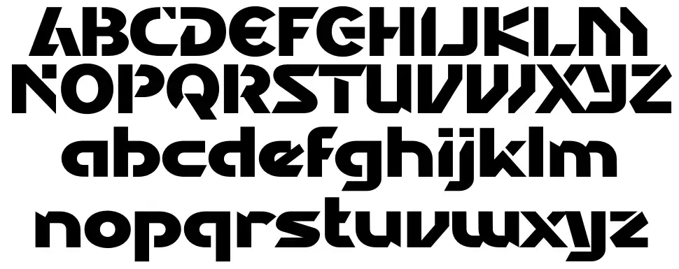 Robotic Cyborg font by Display Studio | FontRiver