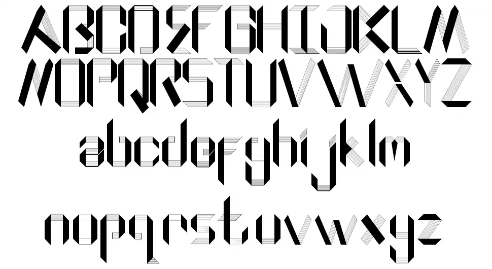 Rodriguez GeometricPaper font by Jeanne Arielle Rodriguez | FontRiver