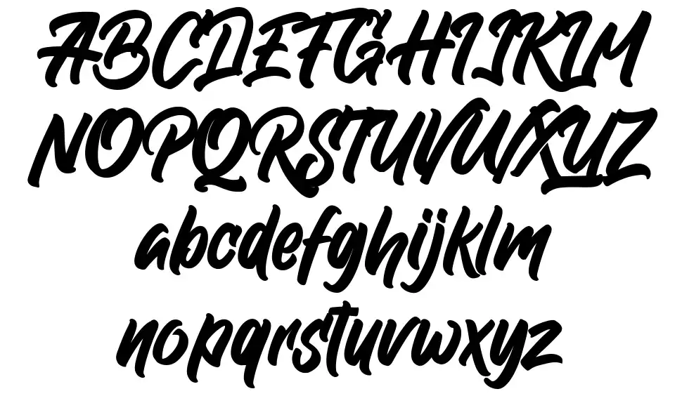 Rolling Bold font by Ardyana Types | FontRiver