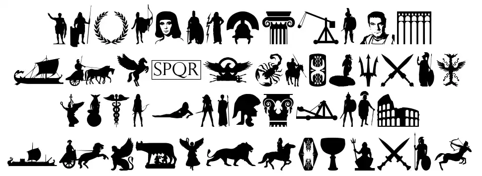 Roman Empire font by Ric Stephens | FontRiver