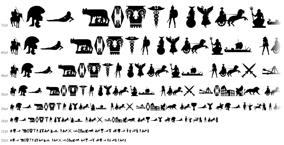 Roman Empire font by Ric Stephens | FontRiver