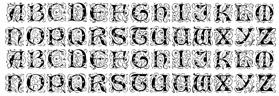 Romantik Schriftart zum kostenlosen Download