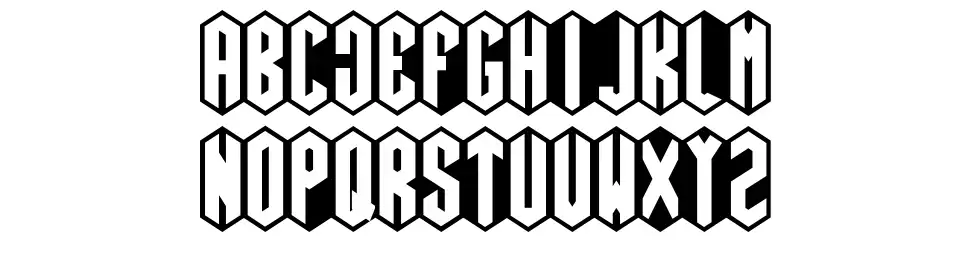 Romb font by Martino Bombonato | FontRiver