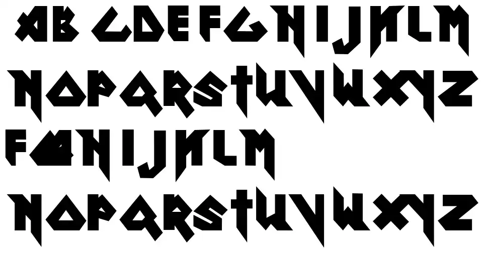 Ron Maiden font by gorillabiscuits | FontRiver