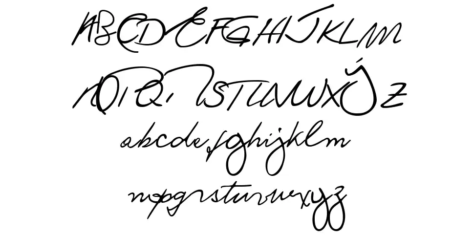 Ronald Handwriting font by Paul Sutcliffe | FontRiver