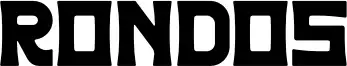 Fuente Rondos diseñada por Storytype Studio