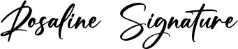 Rosaline Signature font by Graphix Line Studio | FontRiver