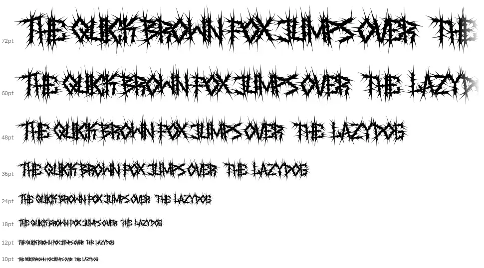 Rose Thorns font by PutraCetol Studio | FontRiver