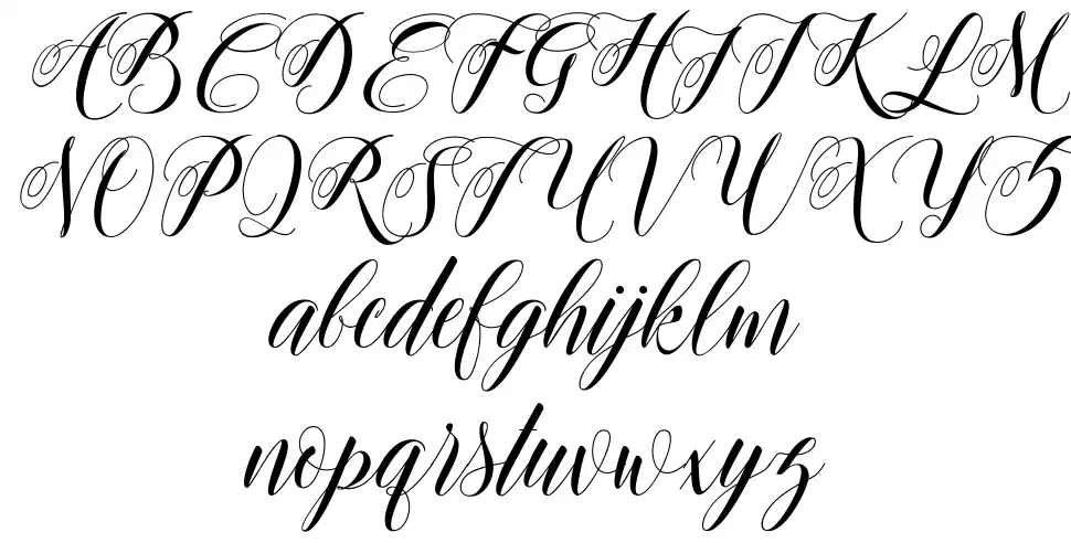 Rosenesya font by Adefa Studio | FontRiver