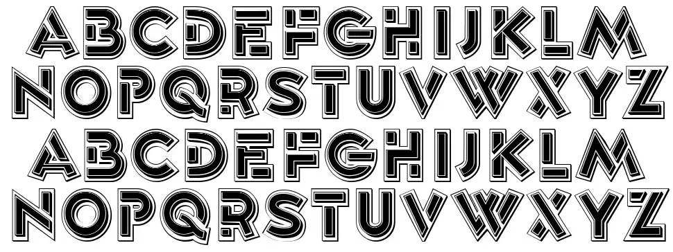 Roshandan font by Vladimir Nikolic | FontRiver