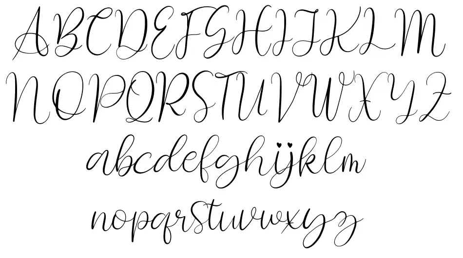 Rossie Bella font by Perspectype Studio | FontRiver